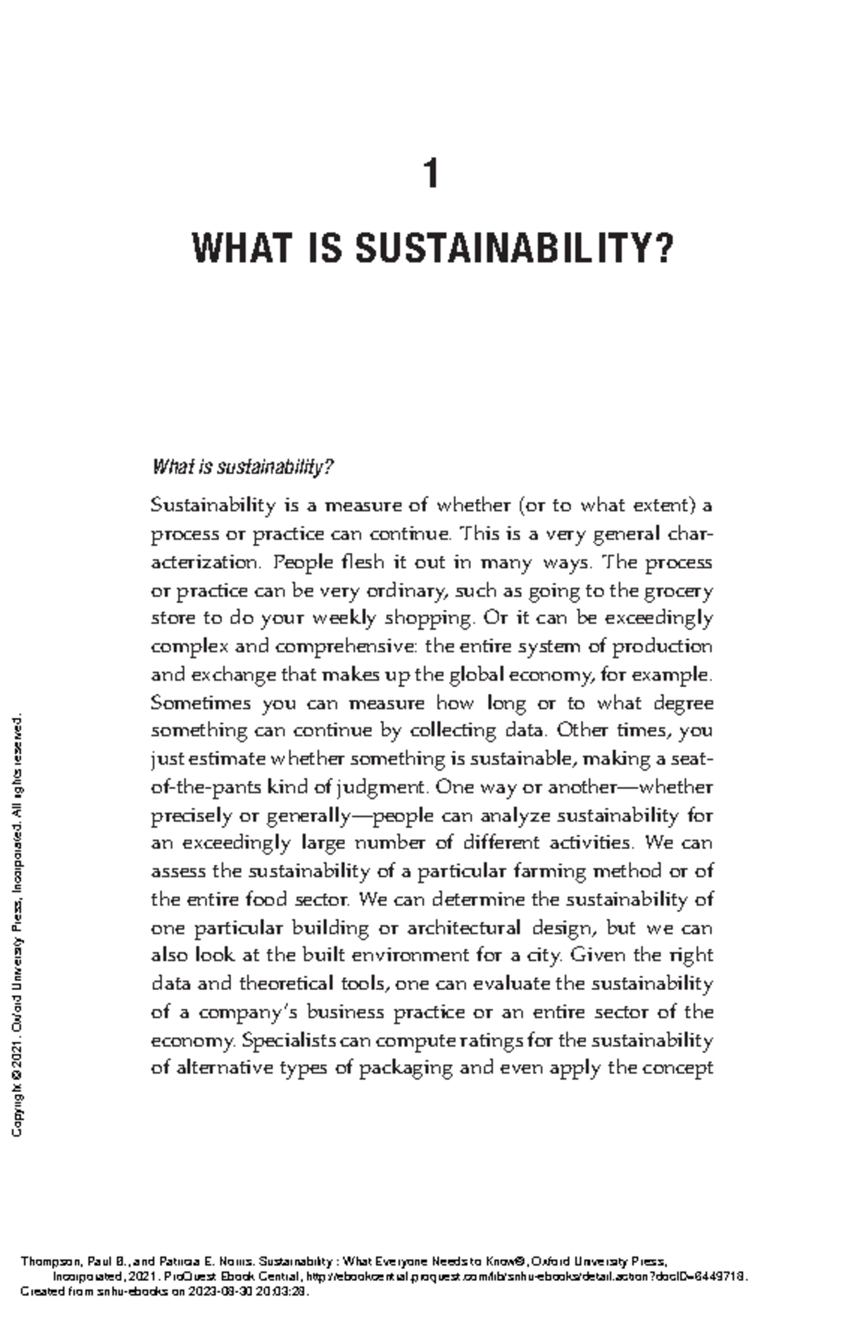 Sustainability: Key Concepts Explained in What Everyone Needs to Know ...