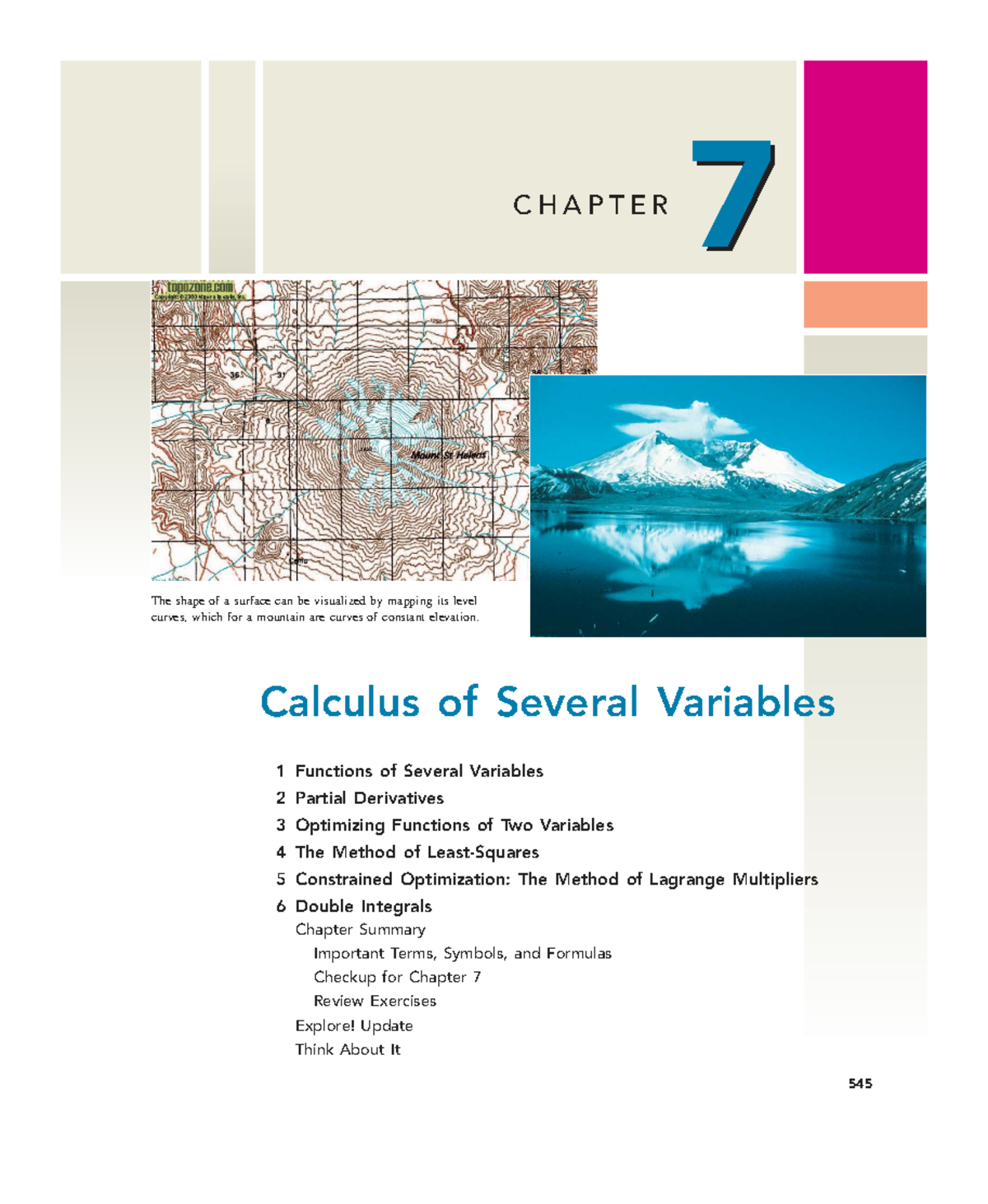 Calculus of Several Variables: Chapter 7 - Functions of Two Variables ...