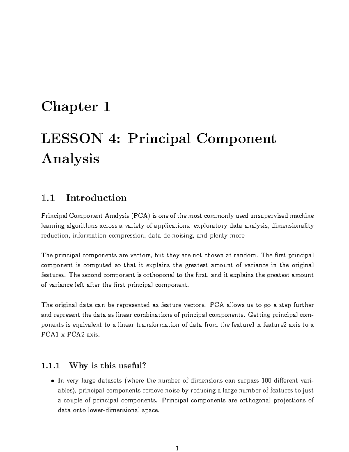 STAT743 Lecture 4: Understanding Principal Component Analysis (PCA ...