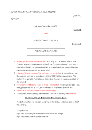 Disclosure - Civil Procedure Rules - Disclosure of Documents CPR r. 31 ...