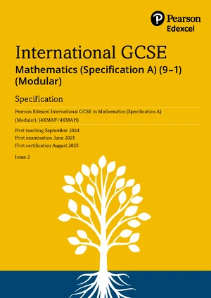 Pearson Edexcel International GCSE Chemistry (Modular) Specification ...