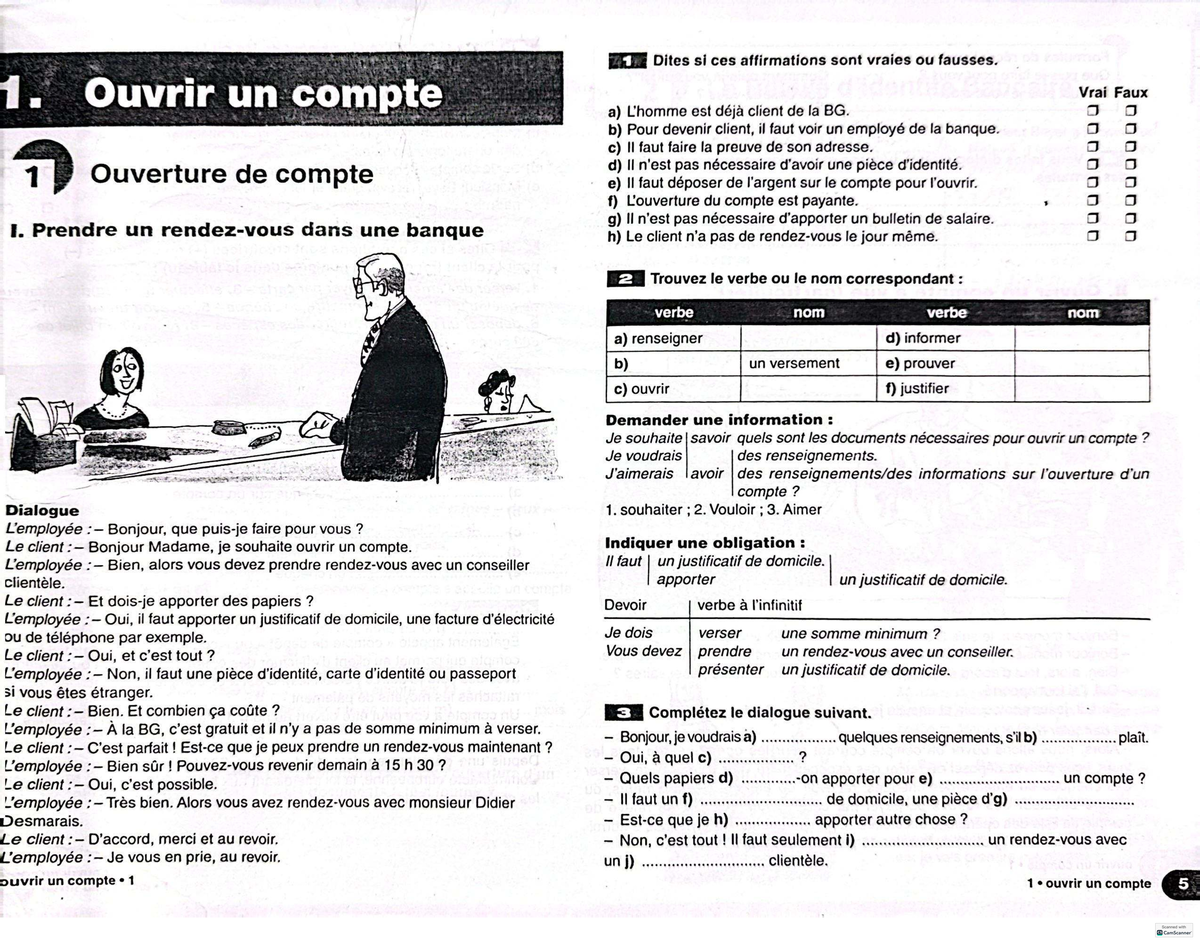 Ouvrir un Compte à la Banque : Guide Pratique et Renseignements - Studocu