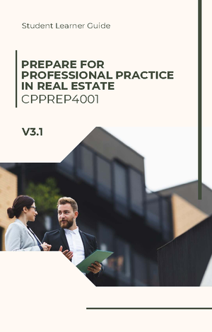 [Solved] What is the role of a vendors tole for real estate transactions - certificate 4 in real ...
