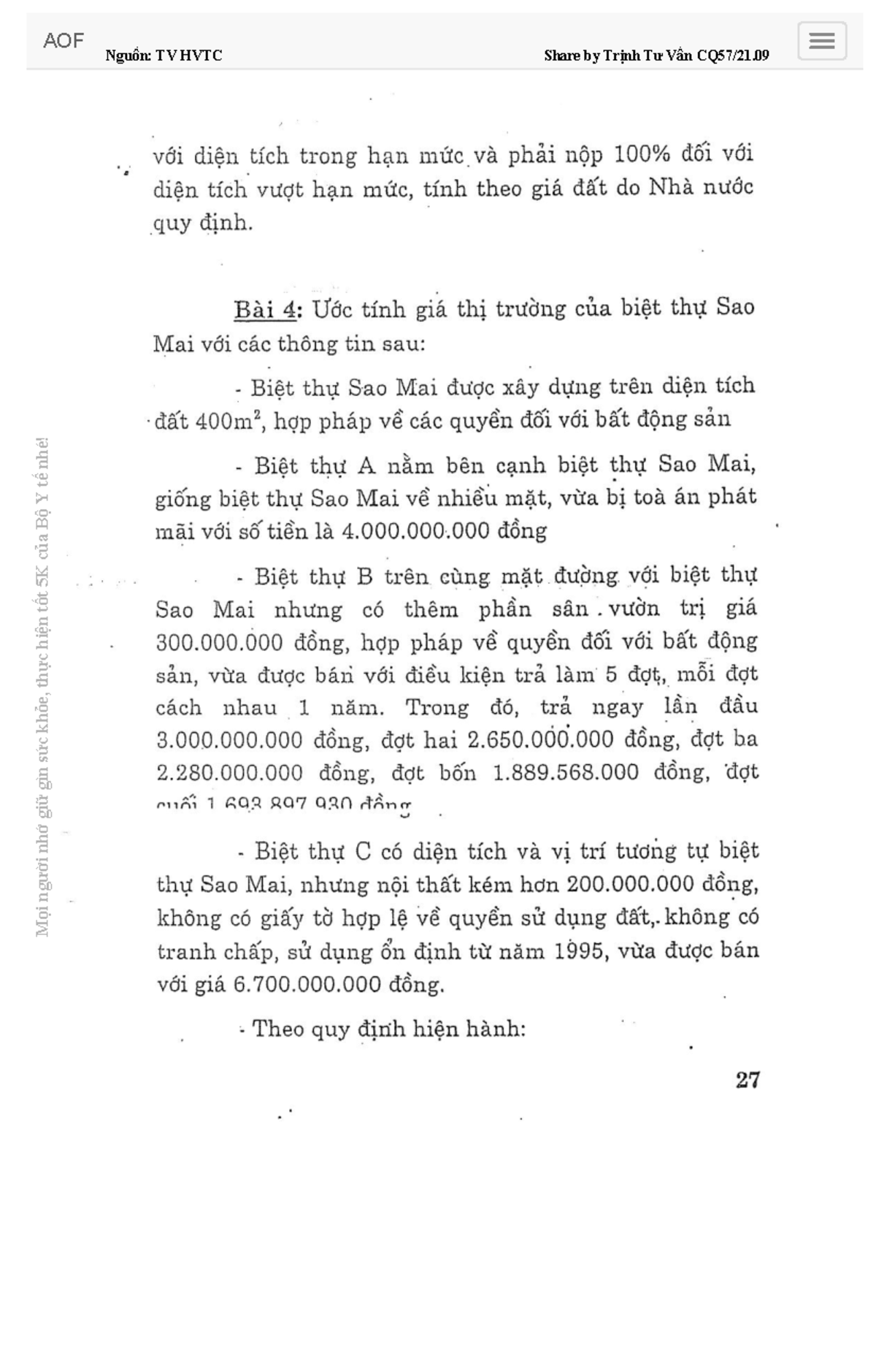 Btdgts 1 - i ng i nh gi gìn s c kh e, th c hi n t t 5K c a B Y t nhé! Ngu n: TV HVTC - Studocu