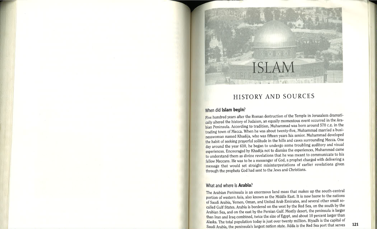 ISLAM 101: Lecture Notes on the Origins and Development of Islam - Studocu