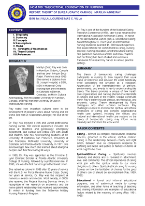 Narrative Report on Work Immersion Template - CALUBIAN NATIONAL HIGH ...