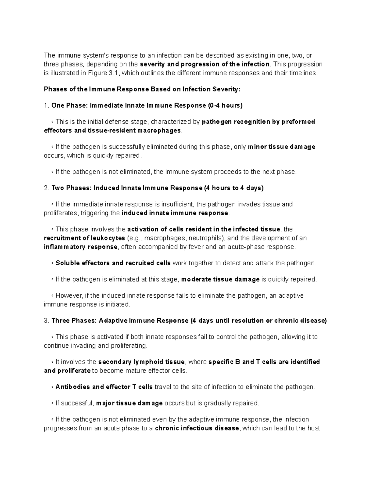 Phases of Immune Response to Infection: Mechanisms & Key Components ...