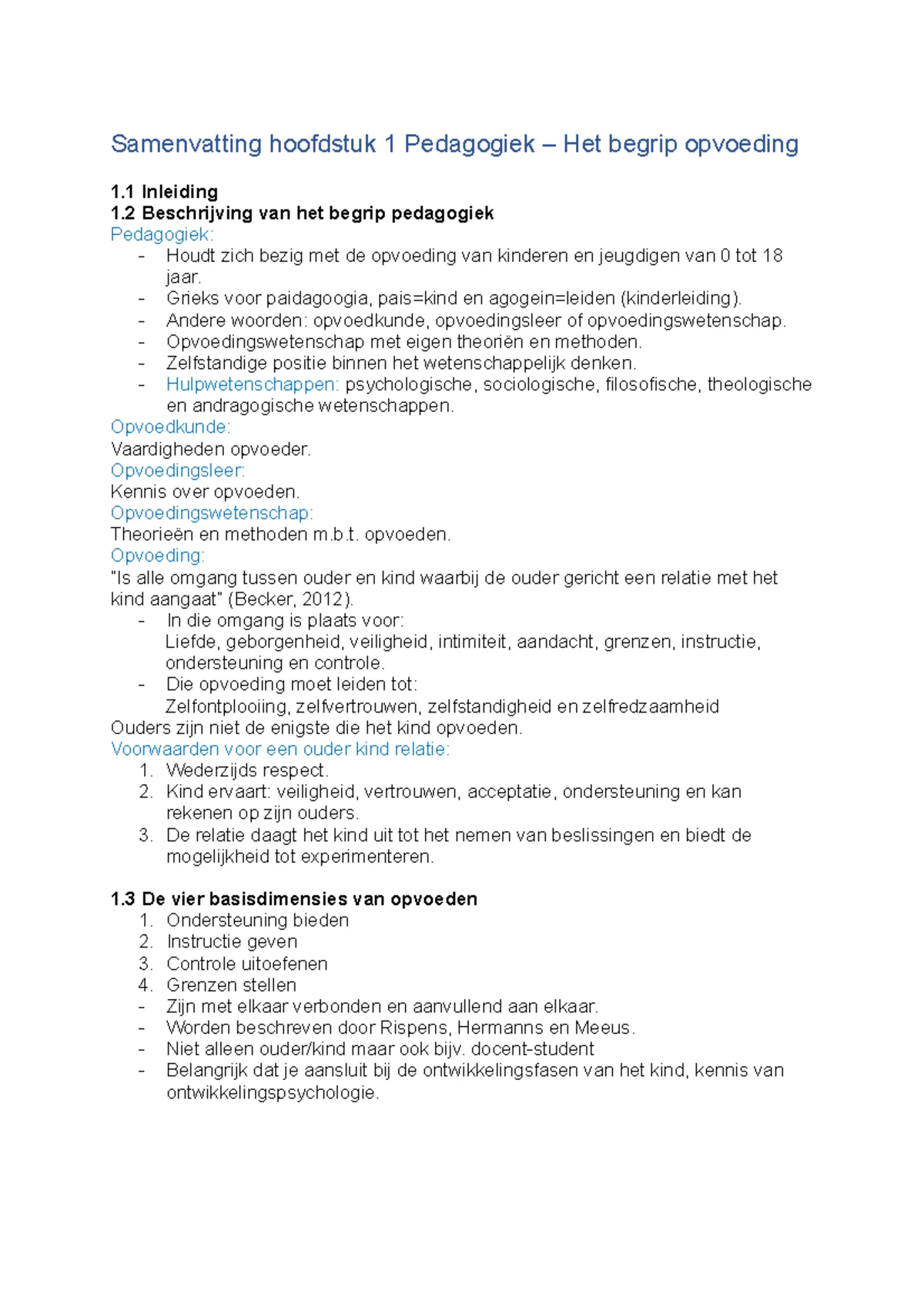 Deci en Ryan - samenvatting theorie deci en ryan - Relatie Autonomie Competentie Intrinsieke ...
