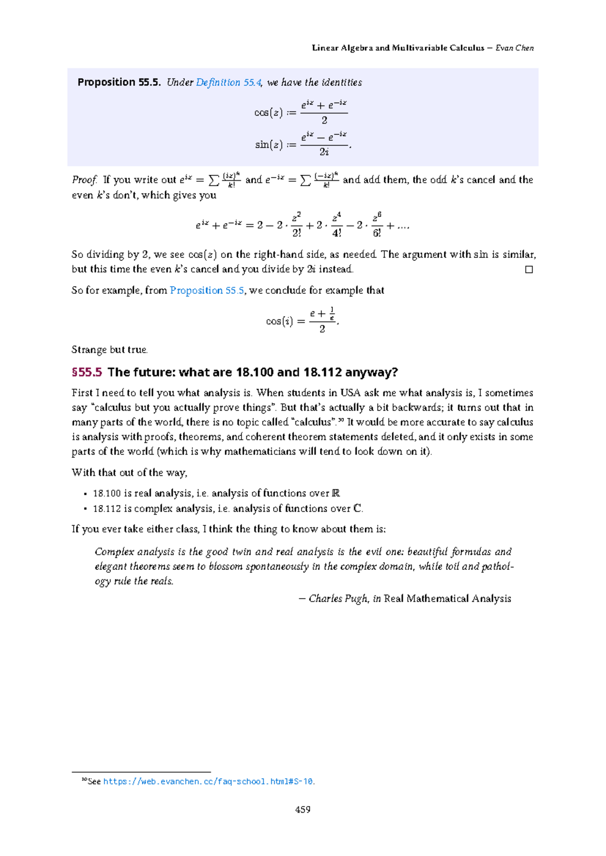 Calculus Notes Summary: Linear Algebra & Multivariable Calculus - Studocu