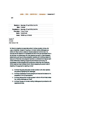 [Solved] 12 Education White Paper 6 DoE 2001 suggests that individual ...