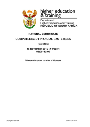 [Solved] Statement of profit and loss and other comprehensive income N4 ...