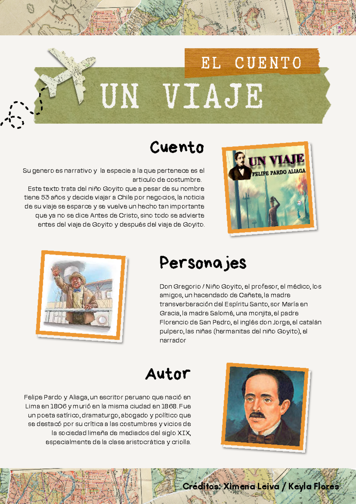 Cuento sobre el Viaje del Niño Goyito: Una Narrativa de Costumbres ...