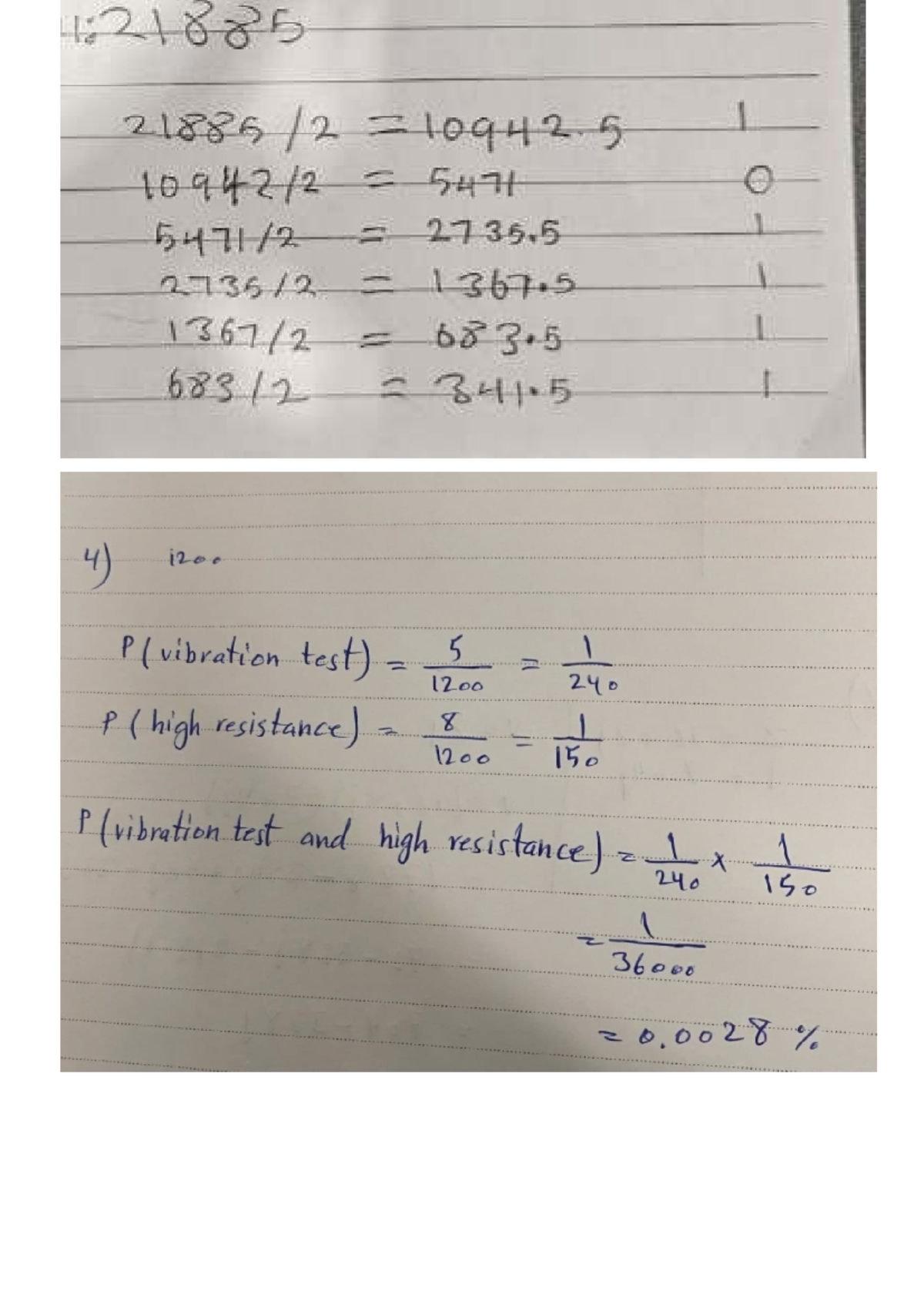 Math Test Results - Wright Answer Analysis 1:21085 21885 10942.5 - Studocu