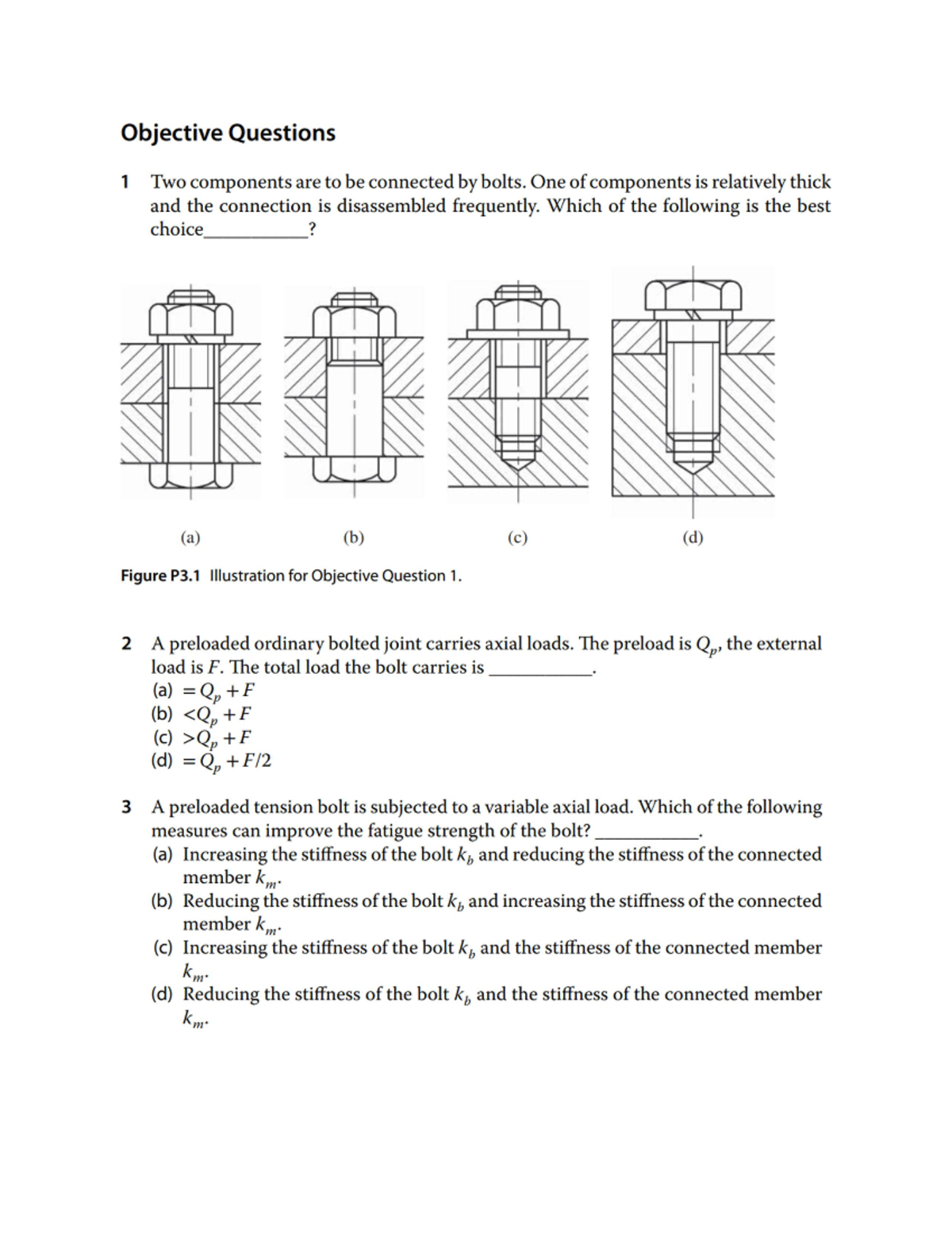 Threaded Fastener Issues - Analysis and Solutions - Studocu