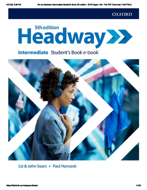 Headway 5th Edition - 84 Answer key Unit 1 1 2 ’m ... driving 3 ’ve ...