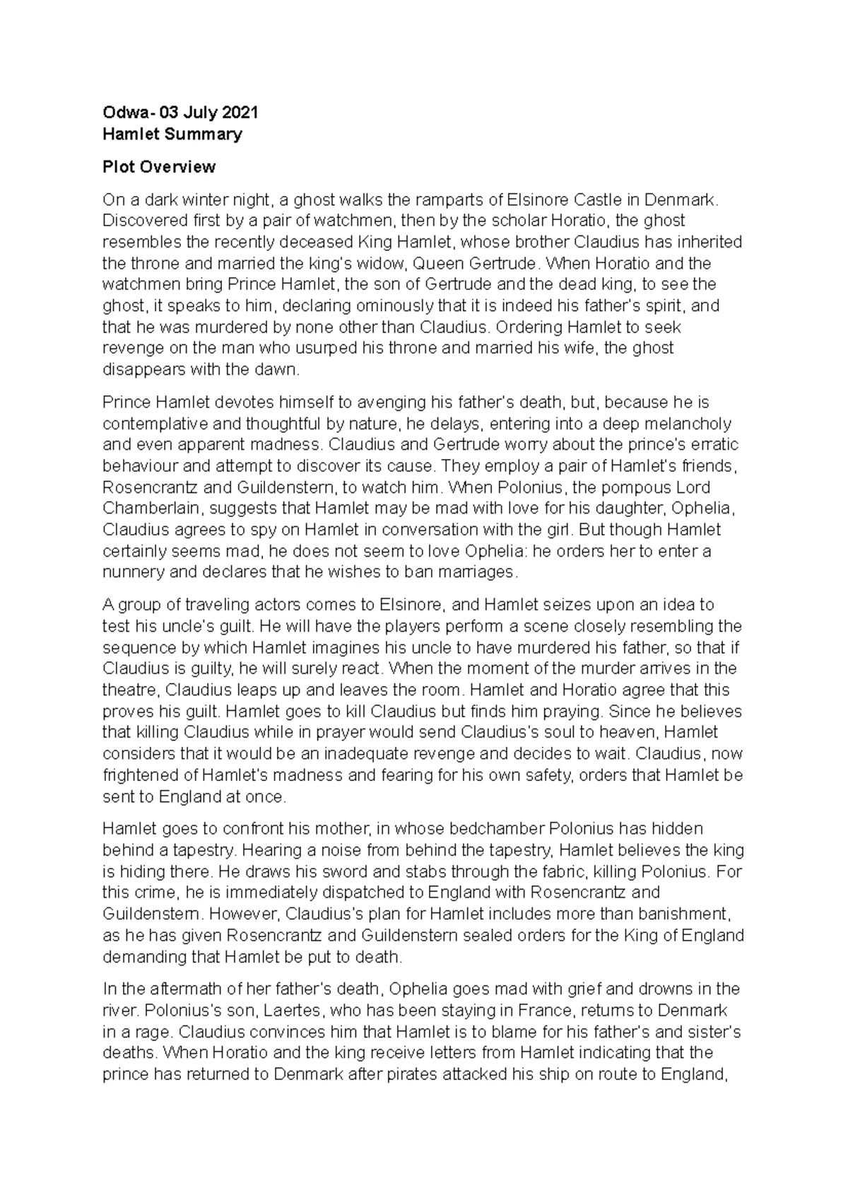 Introduction to Reflective Writing: Understanding the DIEP Model - Studocu