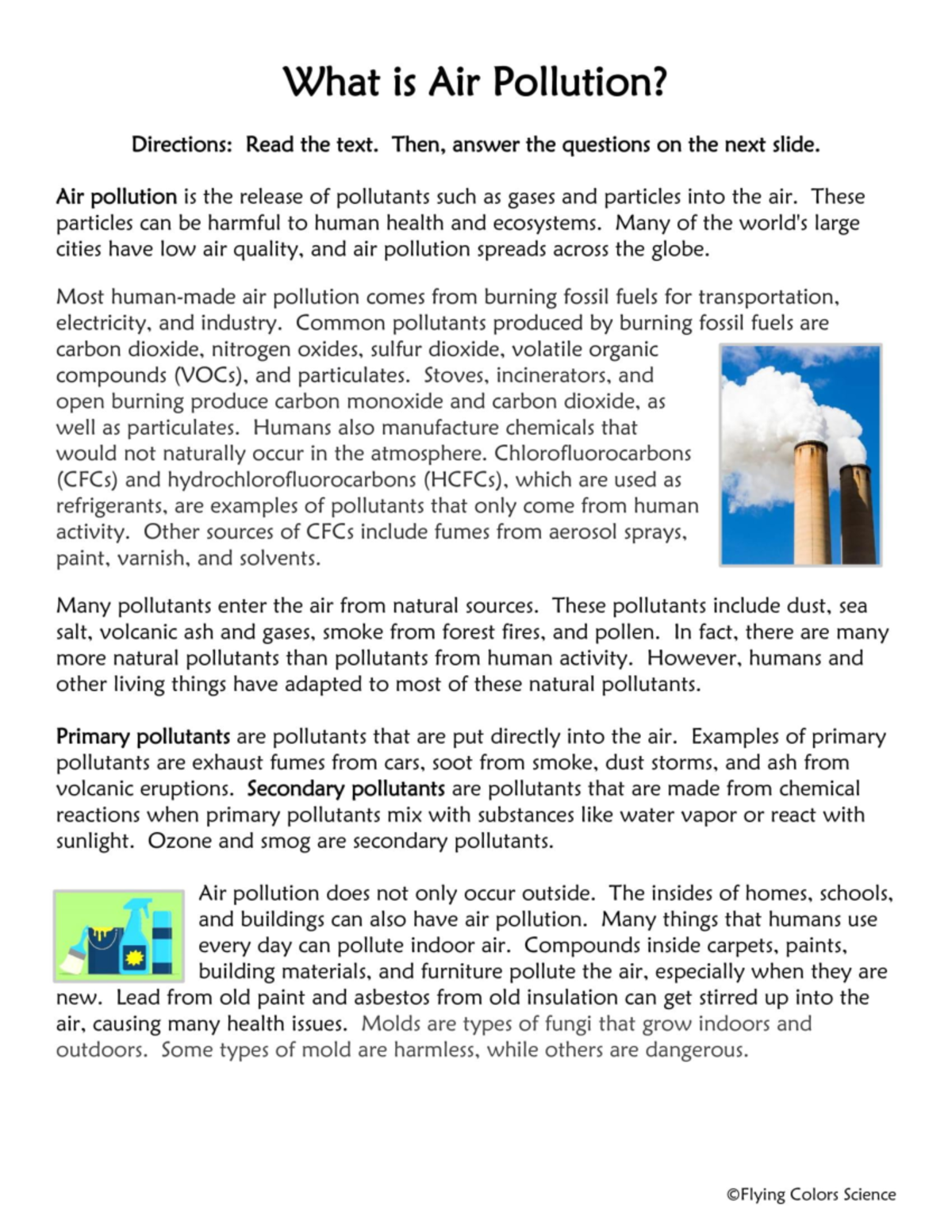 Air Pollution Overview - Carissa Luke 1 - Studocu