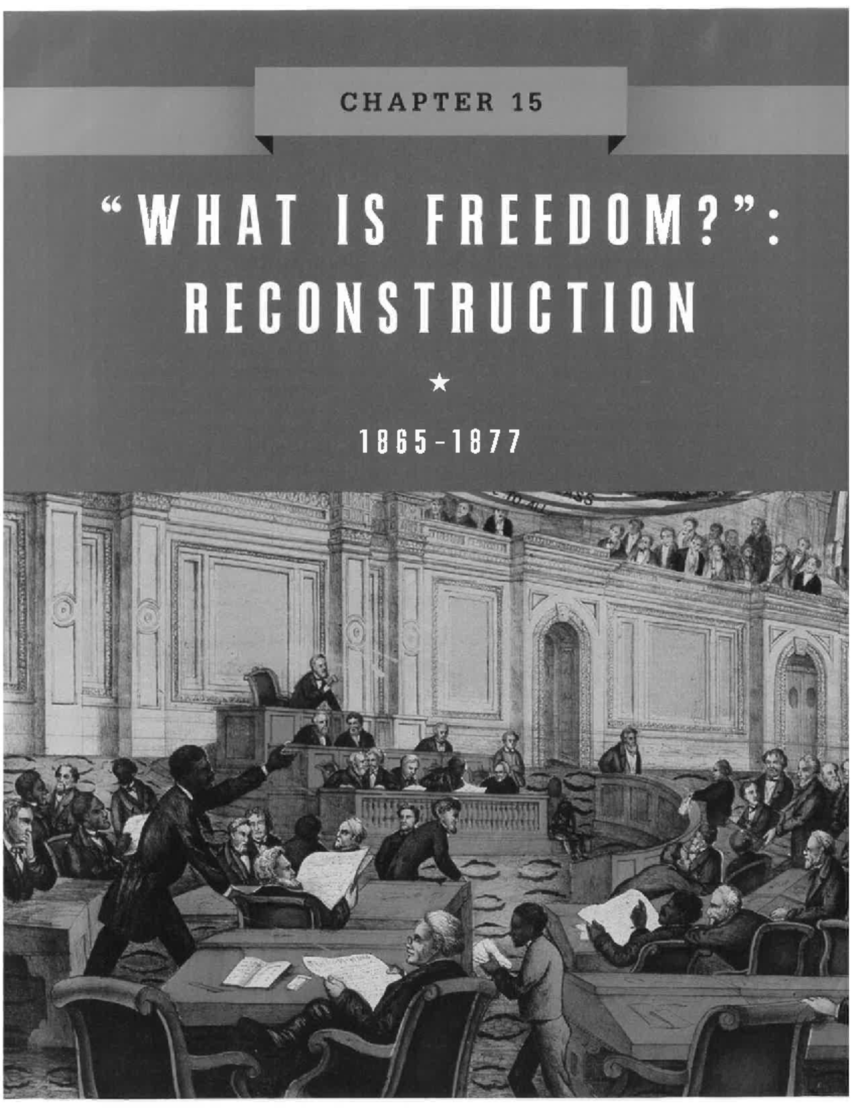 CHAPTER 15: RECONSTRUCTION - Visions of Freedom and Social Change - Studocu