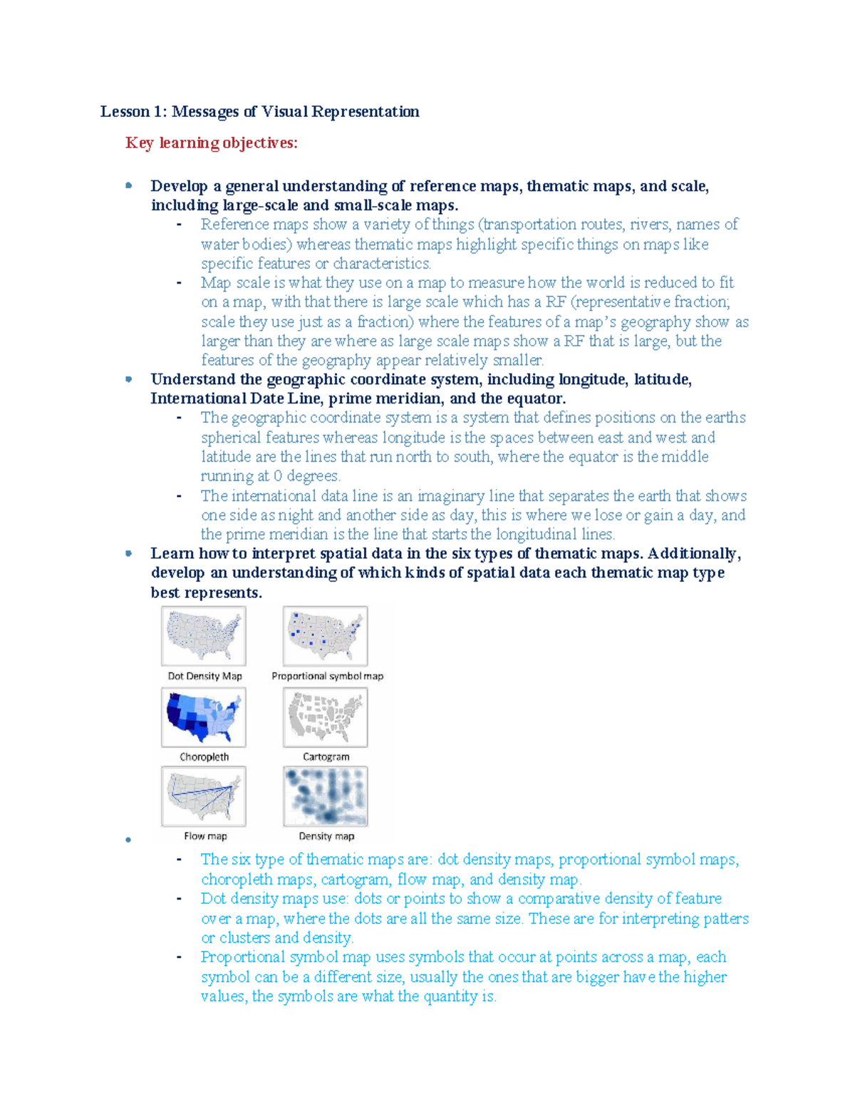 Section 1 OA: Visual Representation & Data Interpretation Concepts ...