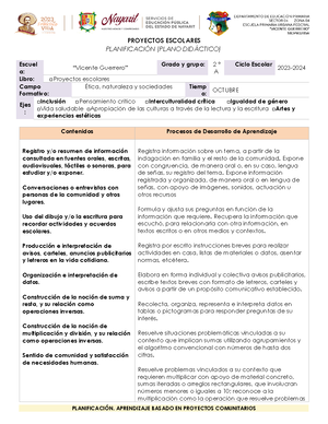 Programa Sintetico Fase 3 - PROGRAMA DE ESTUDIO PARA LA EDUCACIÓN ...