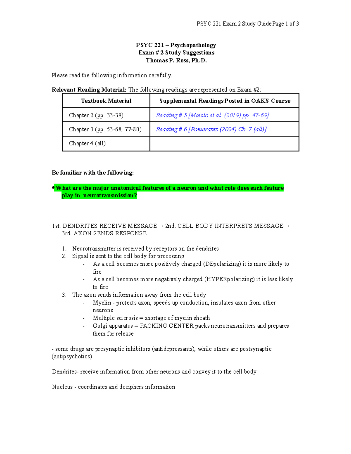 PSYC 221 Exam 2 Study Guide: Key Concepts & Strategies - Studocu