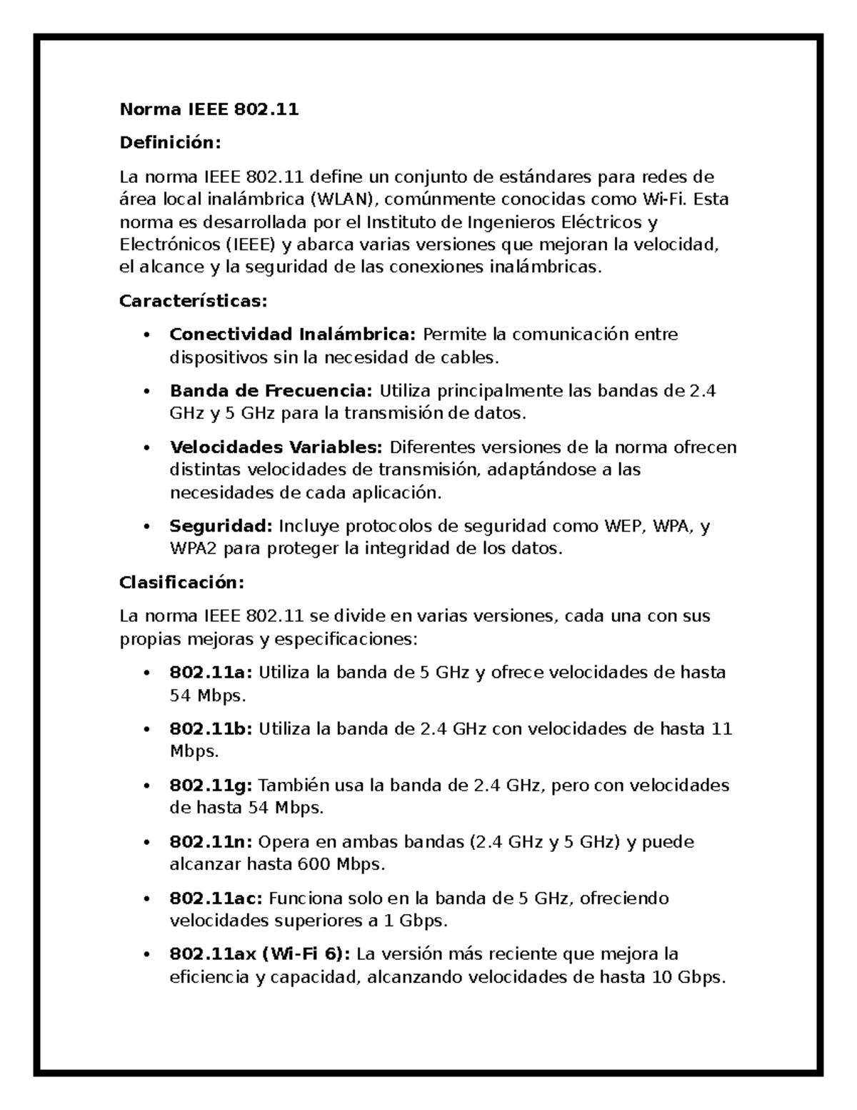 Actividad 24c - ballesteros - Norma IEEE 802. Definición: La norma IEEE ...