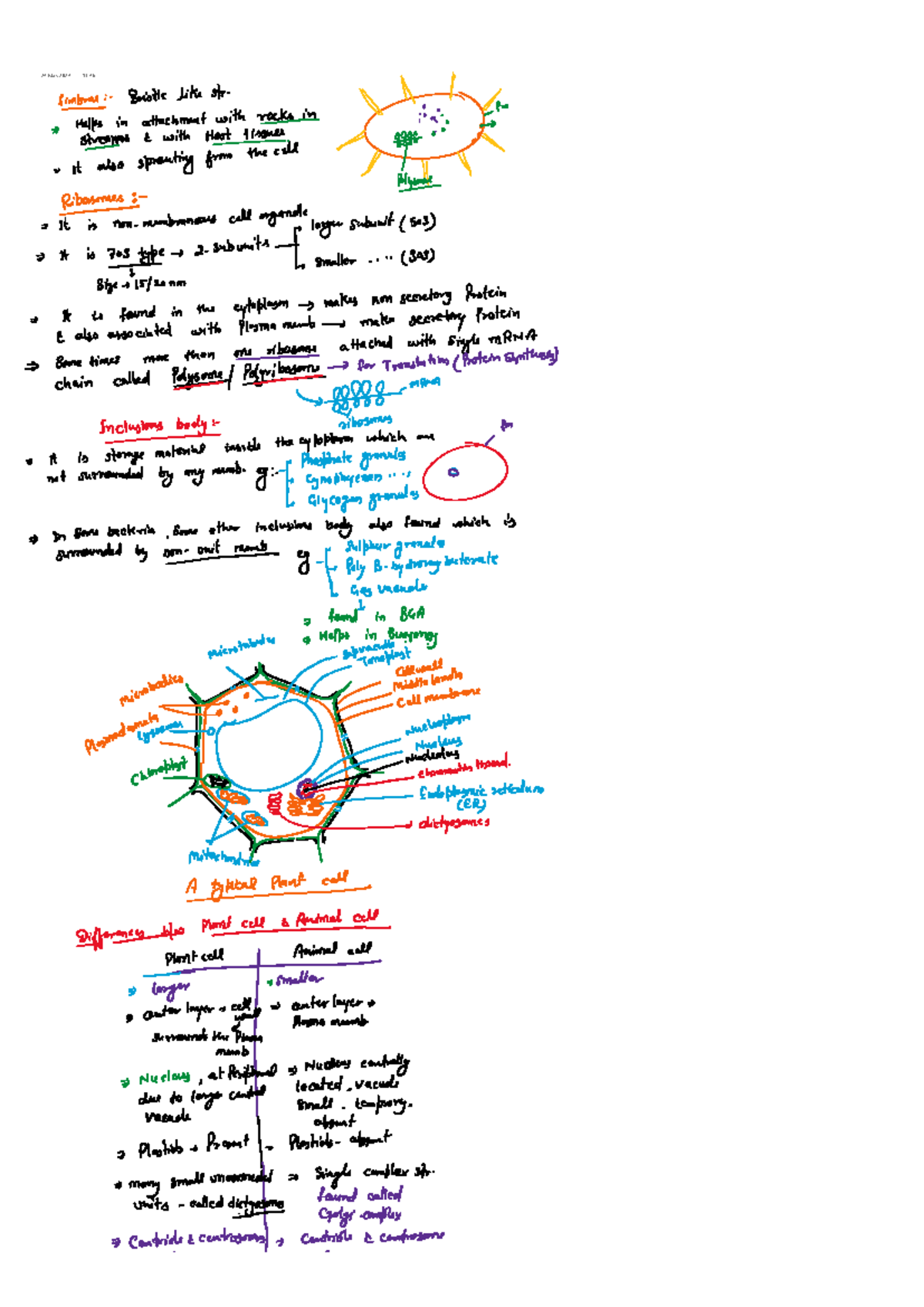 CELL - THE UNIT OF LIFE FULL Chapter (BIO101) - Studocu