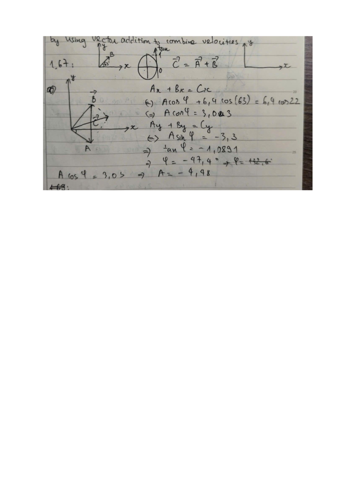Using Vector Addition to Combine Velocities: Chapters 1 & 2 (202421065 ...
