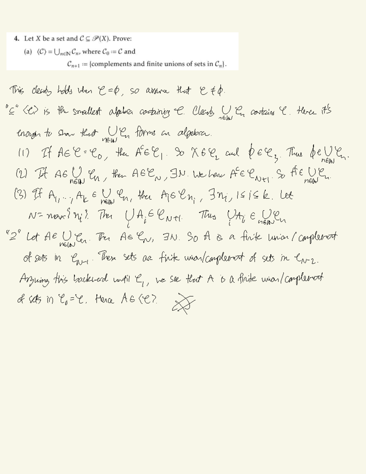 MATH564 Assignment 1: Exploring Finite Unions of Sets - Studocu