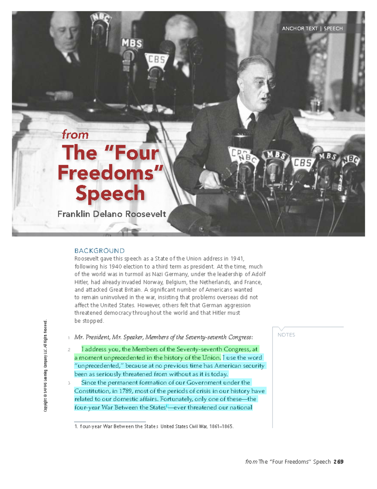 Kami Export - Anthony Ochoa - FDR The Four Freedoms Speech ...