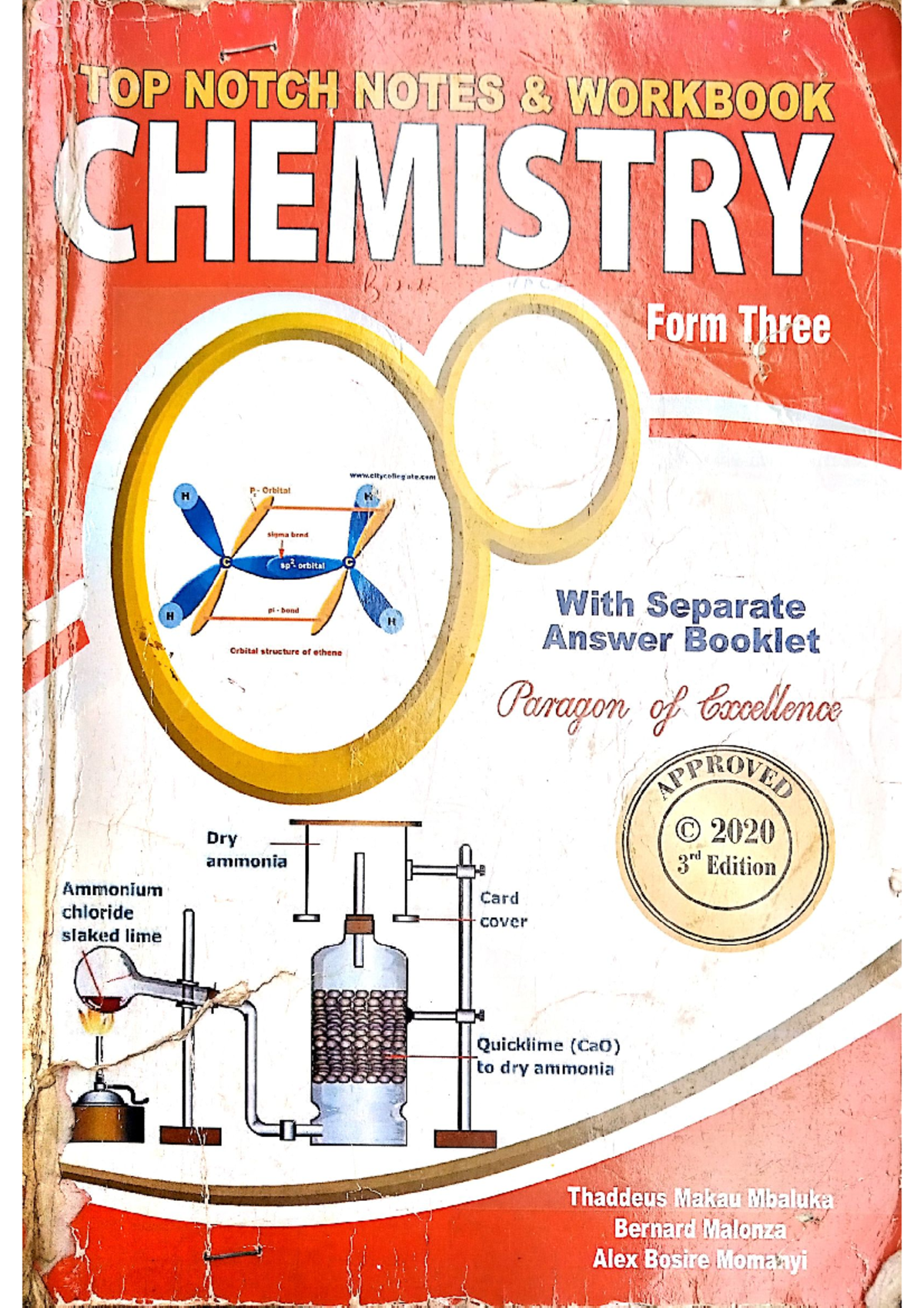 Topnotch Chemistry Notes: F3 CHEM 111524 Comprehensive Workbook - Studocu