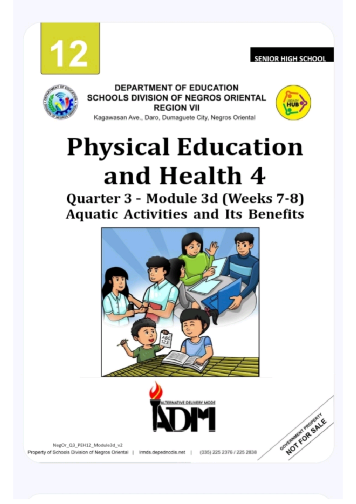 Grade 12 Aquatics Module Overview and Key Concepts - Studocu