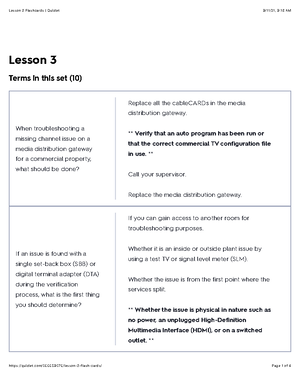 Lesson 5 Flashcards Quizlet - Lesson 5 Terms in this set (10) Why is it important that a channel ...