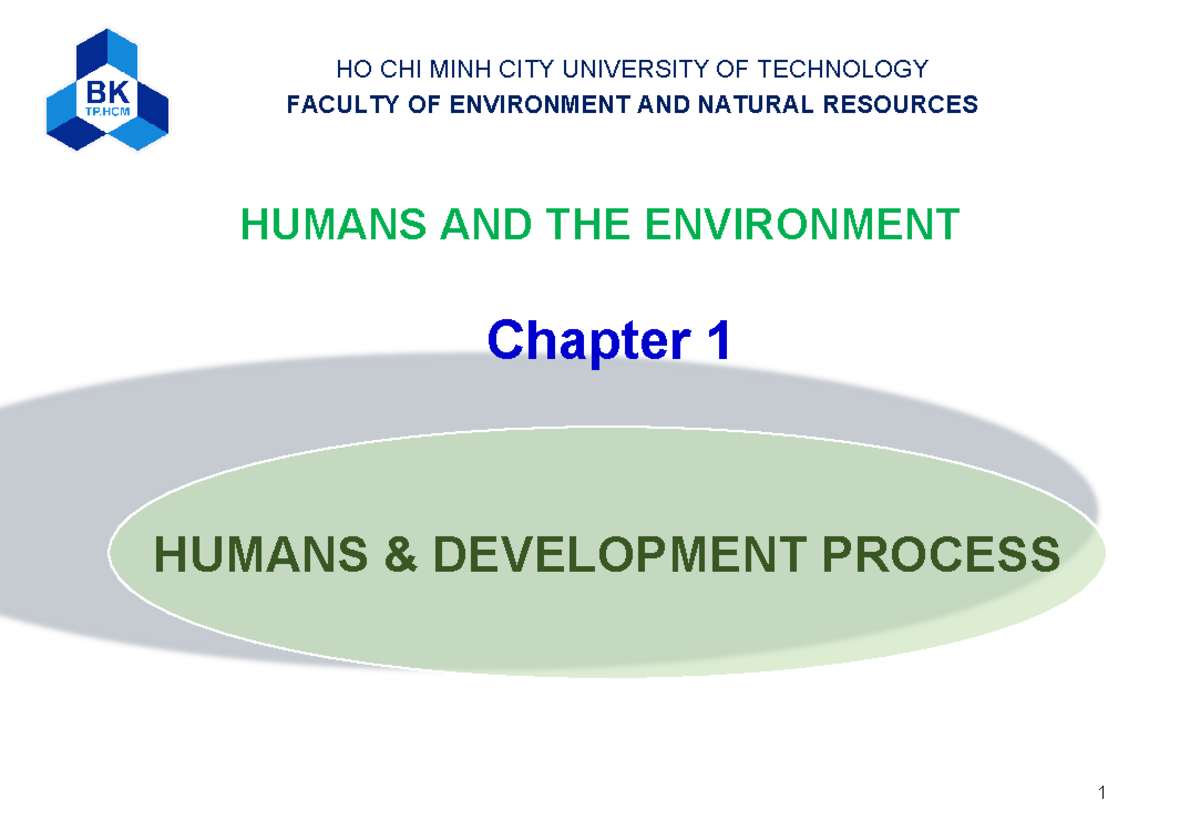 EN1003 - Chapter 1: Humans and Development Process - Studocu