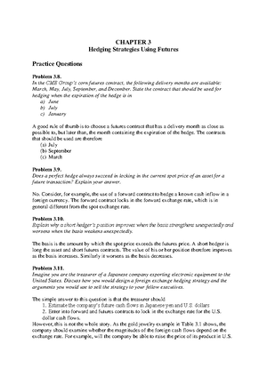 Ch07 Problem Solutions-2 - CHAPTER 7 Swaps Practice Questions Problem 7. A bank enters into an ...