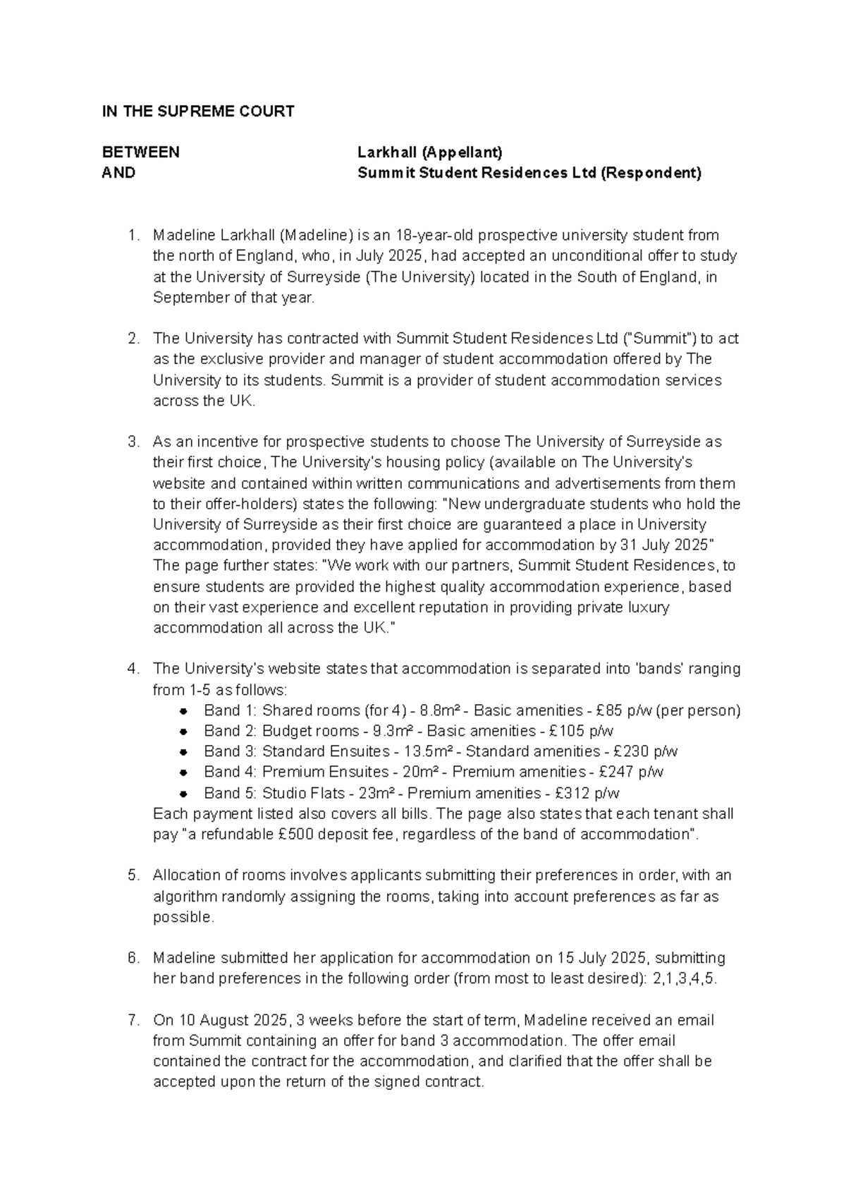 Larkhall v Summit: Examining Economic Duress in Contract Law - Studocu