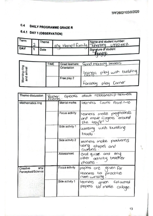 [Solved] Create a lesson plan for your Grade 2 class using the Shared ...