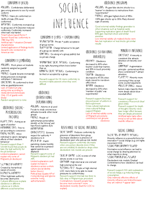Zimbardo 16 Marker - Outline and evaluate research into conformity of ...