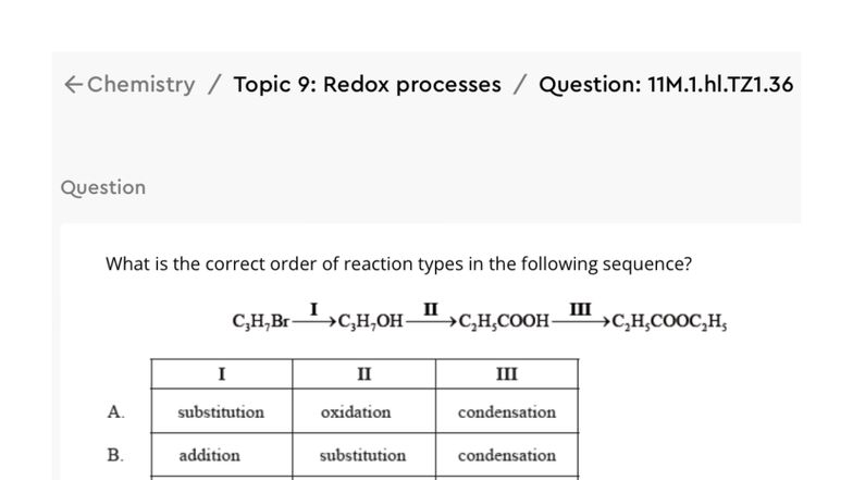 Chemistry Topic 9: Redox Processes Questions and Answers - Studocu