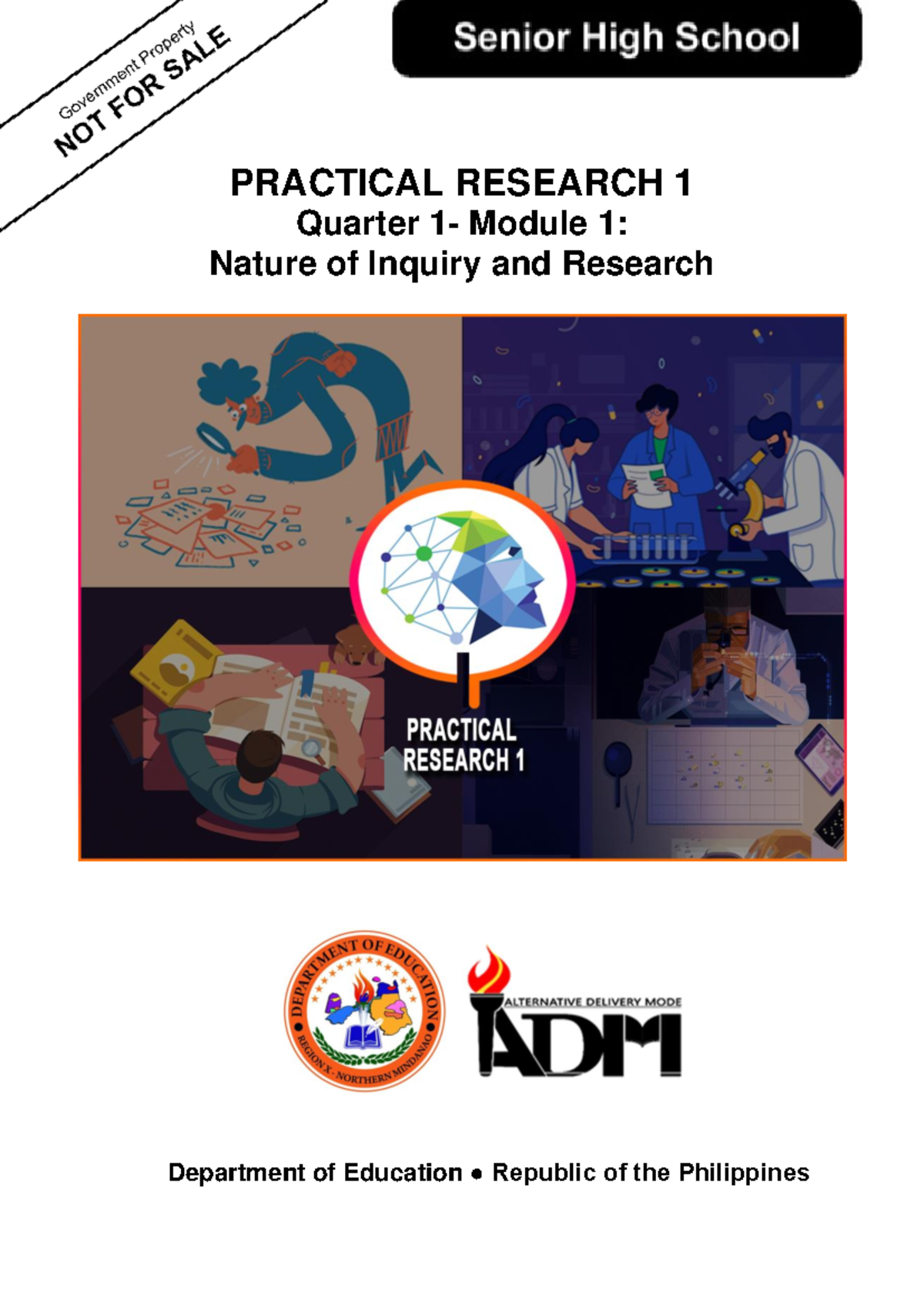Practical Research 1 Q1 M1: Nature of Inquiry & Research Guide - Studocu