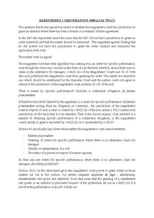 Civil topic 11 completed - TOPIC 11 [2021] PROVISIONAL SENTENCE ...