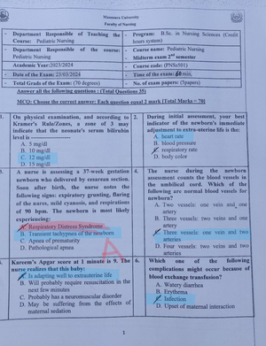 OSCE Checklist Hand Washing - OSCE Checklist: Hand Washing Hand washing ...