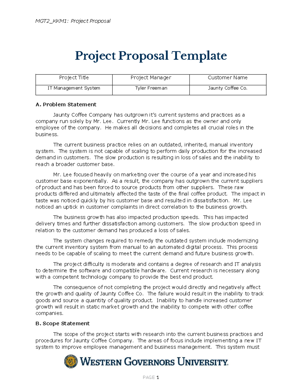 Task 1 Complete - Informational - MGT2_KKM1: Project Proposal Project ...