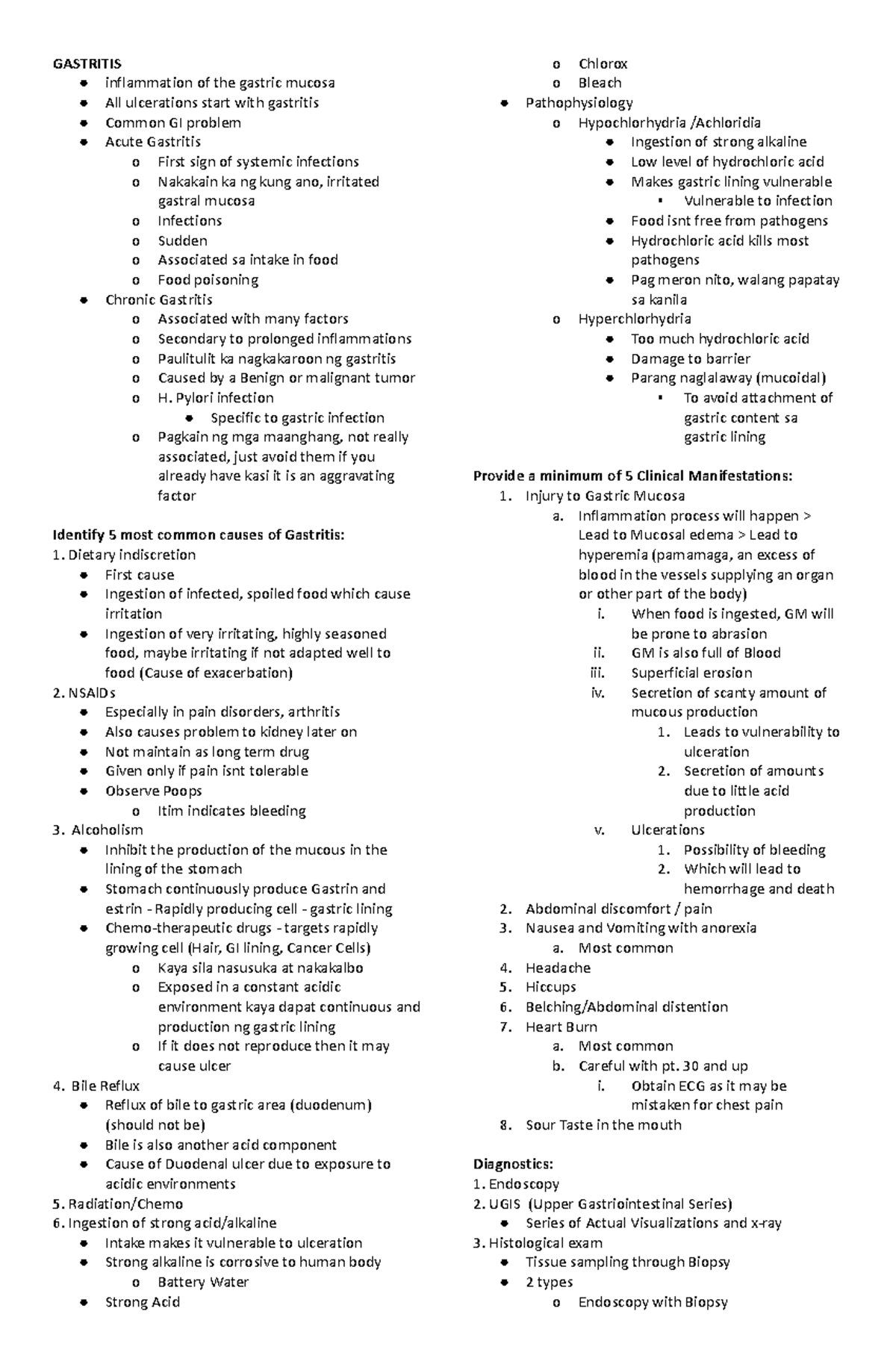 Upper-GI Disorders: Gastritis, Peptic Ulcer & Gastric Cancer Overview ...