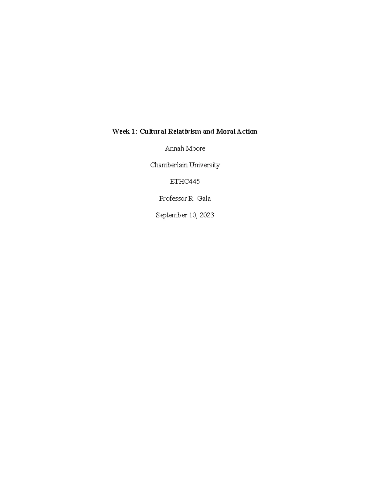 Ethics Week 5 Assignment Course Project Milestone Annotated 4322