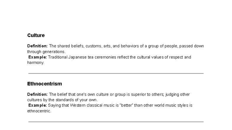 Music Quiz Notes: Key Terms and Concepts in Culture and Sound - Studocu