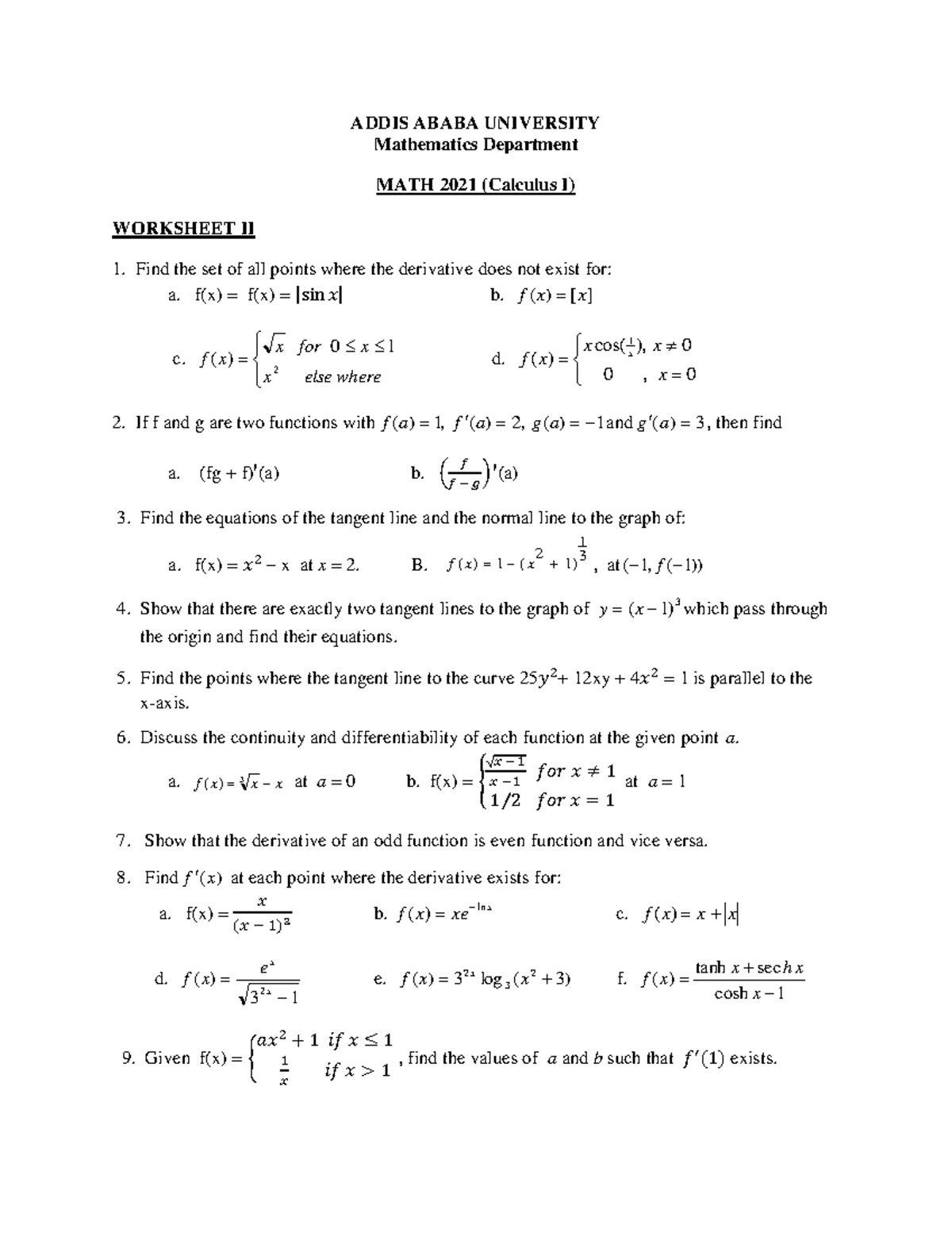 Calculus for Economists (ECO 101): Comprehensive Learning Material ...