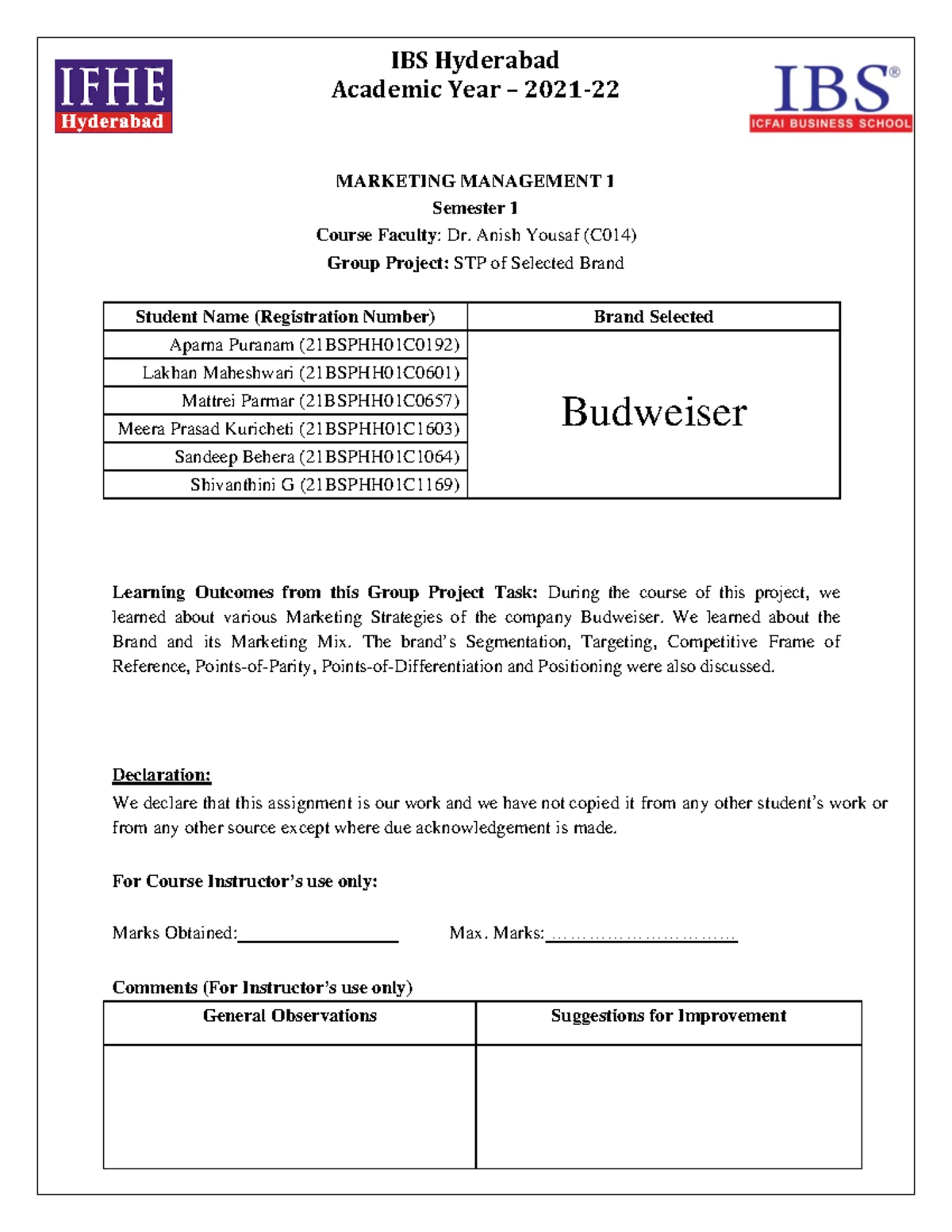 D MART - project - D MART: COMPANY ANALYSIS At D Mart, we research ...