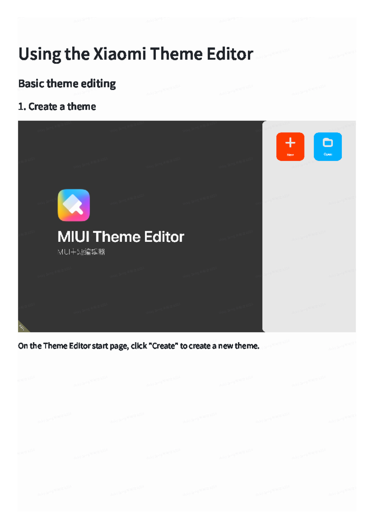 Xiaomi Theme Editor Guide: Basic Theme Creation & Editing - Studocu