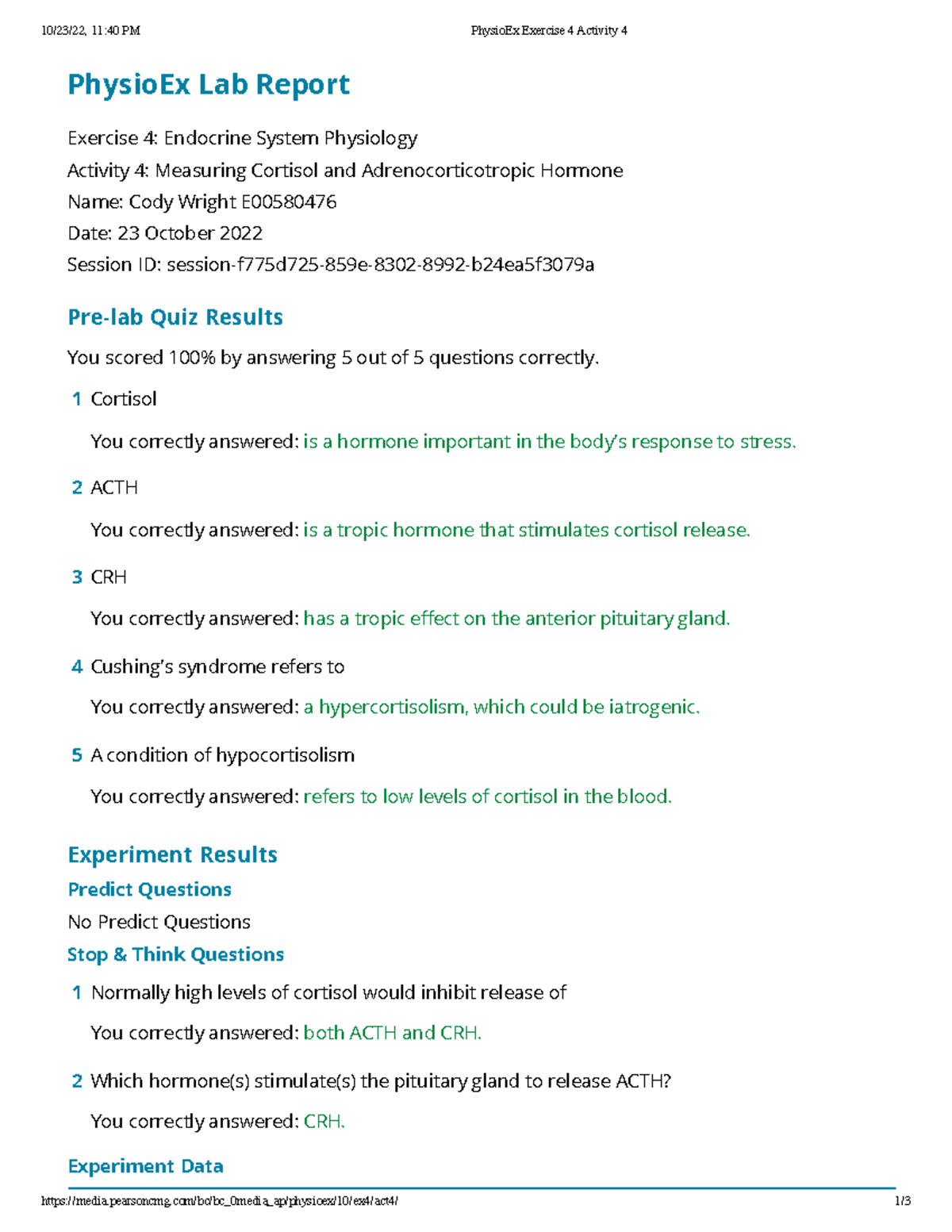 Physio Ex Exercise 4 Activity 4 - pearsoncmg/bc/bc_0media_ap/physioex ...